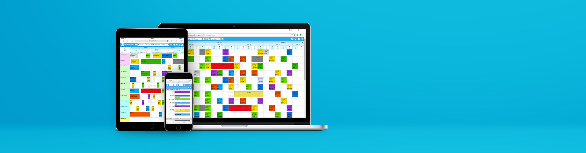Planning en ligne intuitif et rapide - PlanningPME