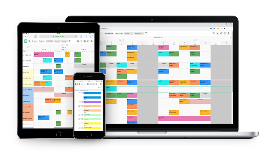 Planning en ligne intuitif et rapide - PlanningPME
